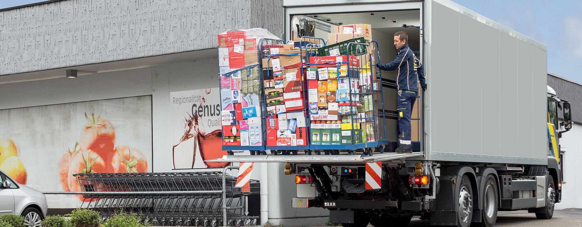 Le hayon élévateur rabattable - Bär Cargolift Standard