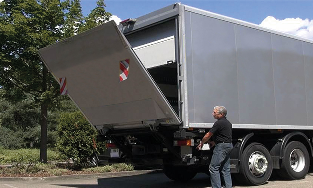 Le hayon élévateur rabattable - Bär Cargolift Standard