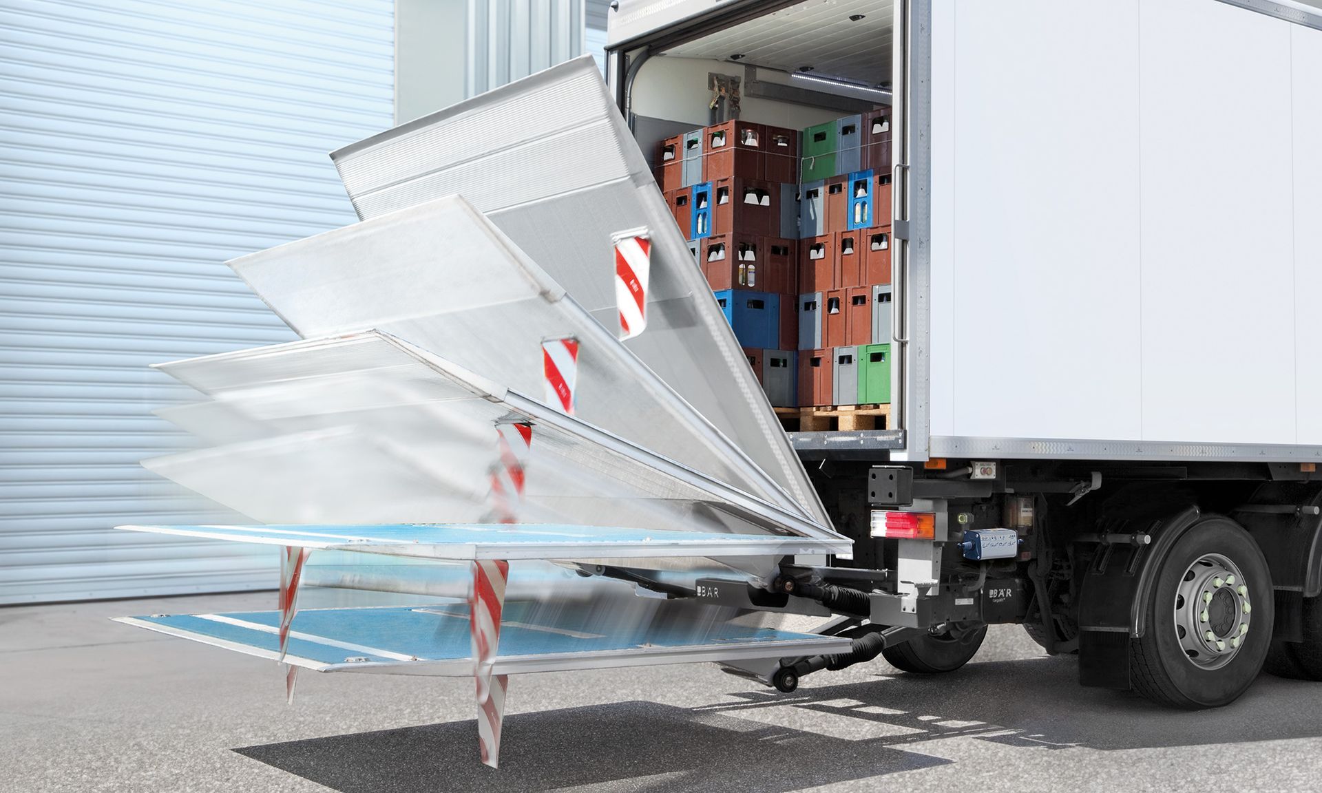 Le hayon élévateur rabattable - Bär Cargolift Standard